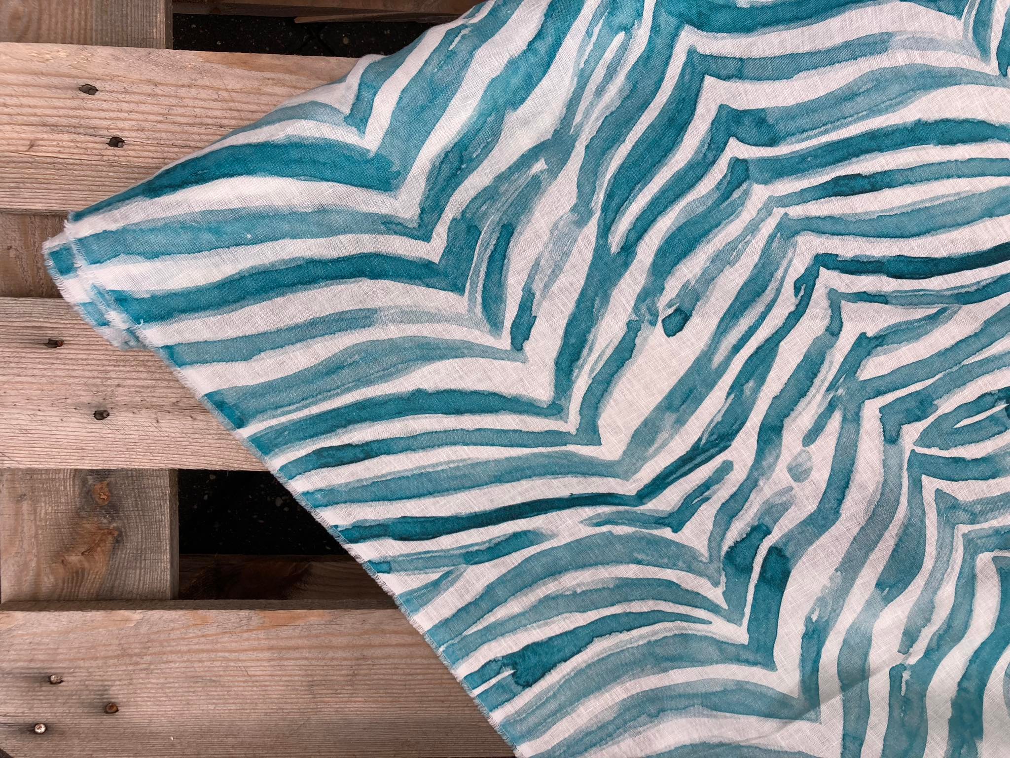 Nowe tkaniny lniane we wzory z Polski - Alternative Textiles